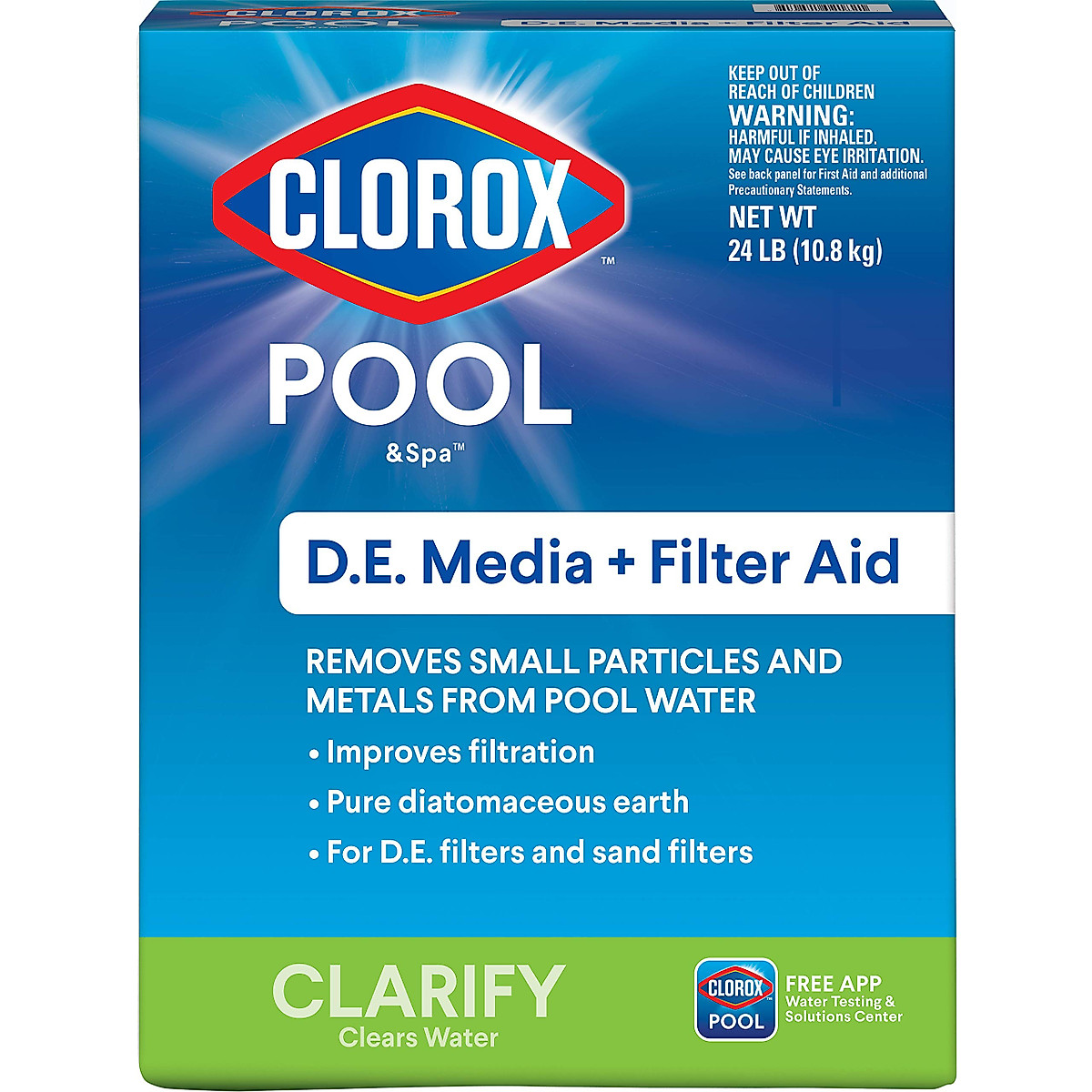 Clorox Pool&Spa 50124CLX D.E. + Filter Aid