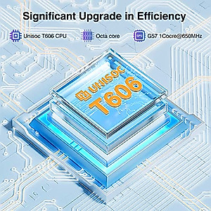 Blackview 10.5 inch Android 12 Tablet, Widevine L1, 14GB+256GB/TF 1TB, 8280mAh Battery, 13MP+8MP Cameras, Octa-Core Gaming Tablet with Stylus, FHD+ IPS Screen/5G WiFi/Quad Speakers/GPS-Tab 15 Pro Blue