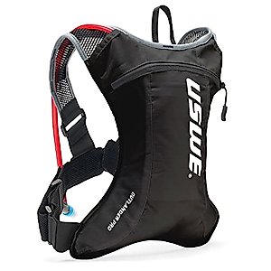 USWE Outlander Pro Hydration Backpack with 2.0L/70oz Hydration Bladder (Black)