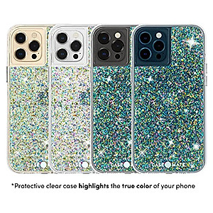 Case-Mate - TWINKLE - Case for iPhone 12 Pro Max (5G) - 10 ft Drop Protection - 6.7 Inch - Confetti