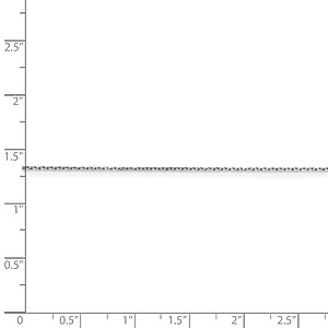 The Black Bow 0.8mm, 10k White Gold, Diamond Cut Cable Chain Necklace, 20 Inch