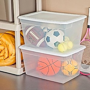 Sterilite 58 Qt Storage Box 8pcs