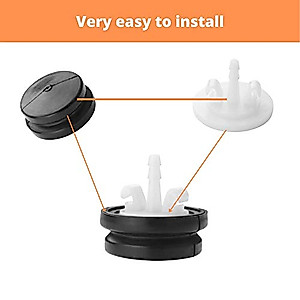 IDEASURE Primer Bulb Fit for Toro Snowblower - Primer Bulb Replaces Lawn-Boy 66-7460 and Toro 66-7460, Including Free 5 pcs Plastic Holder