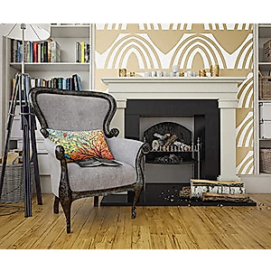 Unibedding Outdoor Lumbar Birds Throw Pillow Covers 12x20 Set of 2 Spring Summer Pillow Covers Rectangle Cushion Covers for Sofa Couch Patio Garden Seasonal Decoration, Blue