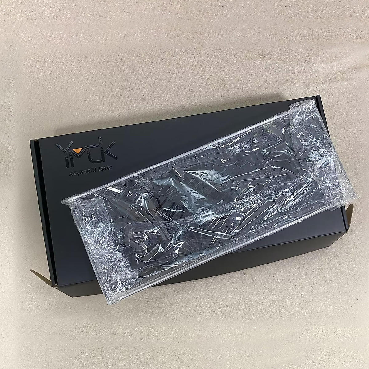 YMDK Mechanical Keyboard Dust Cover Keycap Lid Acrylic for 75% Mechanical Keyboard 84