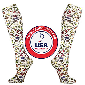 Hocsocx Smoothie Socks Performance Liner Moisture-Wicking Protection for Field Hockey, Ice Hockey, and Soccer