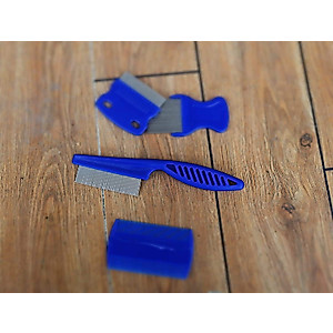 weback Best Flea Comb for Cats and Dogs Set