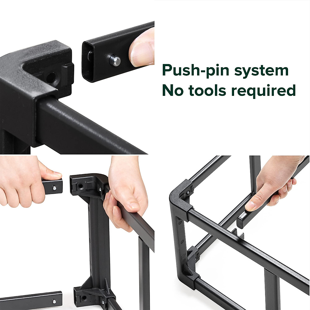 ZINUS 9 Inch Metal Smart Box Spring, Mattress Foundation, Strong Metal Frame, Easy Assembly, California King