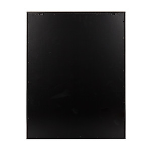 Kate and Laurel Sylvie Bear Animal Print Black and White Portrait Framed Canvas Wall Art by Simon Te Tai, 18x24 Gray