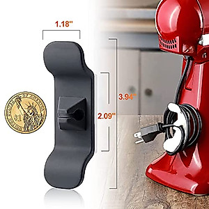 RAITVER 12 Pack Stand Mixers Cord Organizer, Kitchen Appliances Cord Wrapper, Cord Winder Cord Holder for Appliances, Mixer, Blender, Pressure Cooker