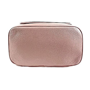 Michael Kors Adina Kenly Backpack Powder Blush Pink Pebbled Leather