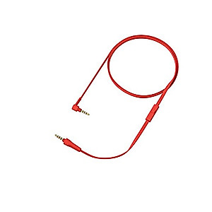 Sony hear on Premium Hi-Res Stereo Headphones (wired), Cinnabar Red