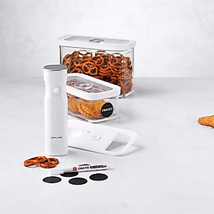 ZWILLING Fresh & Save Cube Box Food Storage Container, 5 pc, Clear