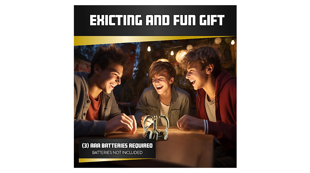 Lightning Reaction Reloaded - Electric Shock Party Game