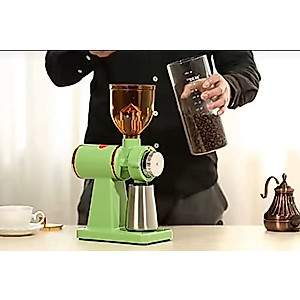 SHIDIAN Electric Coffee Bean Grinder 250G Commercial&Home Milling Grinding Machine 200W Automatic Burr Grinder Professional Miller 8 Fine - Coarse Grind Size Settings Stainless Steel Cutter Pulverizer