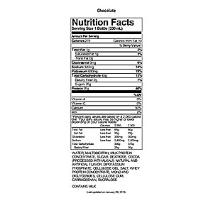 Gatorade Recover Protein Shake, Chocolate, 20g Protein, 11.6 fl oz Plastic Bottle, Pack of 12