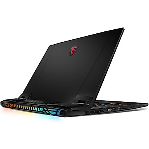 MSI Titan GT77 17.3" UHD 120Hz Gaming Laptop: Intel Core i9-12900HX RTX 3080 Ti 32GB DDR5 1TB NVMe SSD, Thunderbolt 4, USB-Type C, Cooler Boost Titan, Win11 Pro: Core Black 12UHS-064