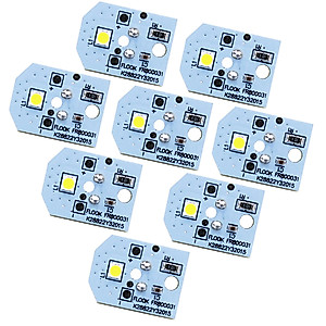 WR55X11132 WR55X25754 Refrigerator LED Light Compatible for GE Refrigerator LED Light Bulb, Fit GE Refrigerator LED Light Module Replace WR55X30602 WR55X26486 PS4704284 AP6261806 (8PC)