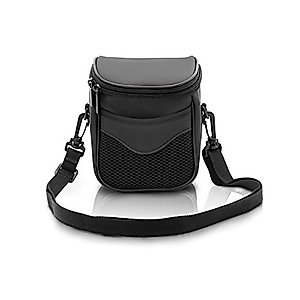 FOSOTO High Zoom Digital Camera Case Bag Compatible for Nikon Coolpix L340 B500 L330 L830 L840 L32 V3 V2 J5,Canon Powershot SX530 SX540 SX510 HS,Fuji S8650 S8600,Panasonic Lumix LZ40 LZ30 - Black