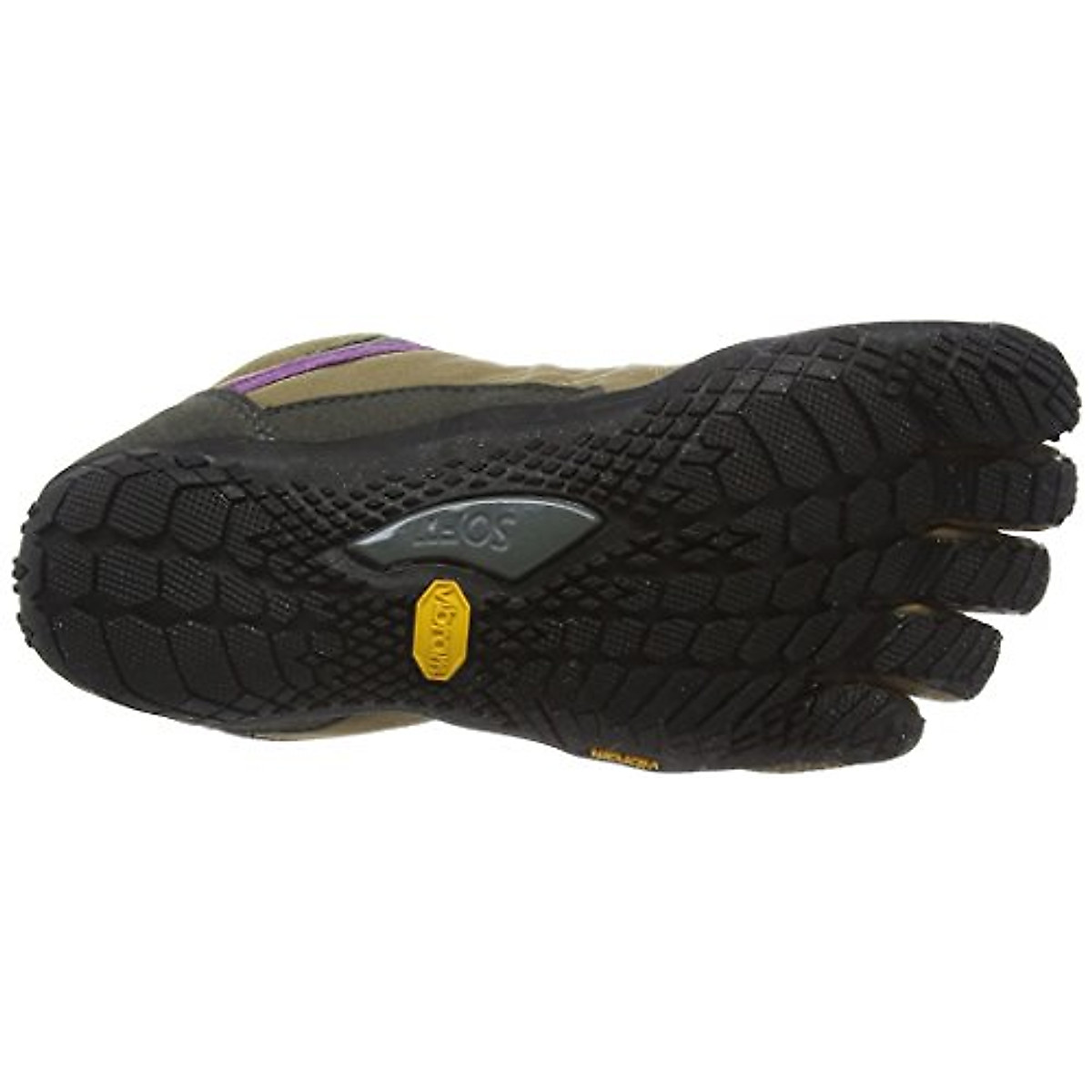 Vibram Five Fingers Women's Trek Ascent Insulated Trail Hiking Shoe (39 EU/8-8.5, Khaki/Grape)