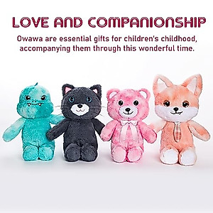 owawa cute Series 15'' Plush Toy, Soft and Fluffy Preschool Stuffed Animals, Suitable for Easter, Christmas, Birthday Gifts...Fox