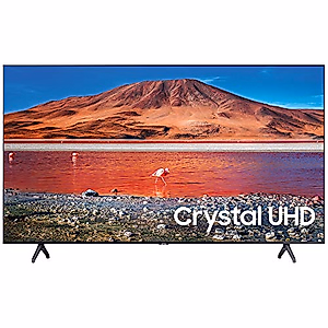 SAMSUNG UN43TU7000 43" 4K Ultra HD Smart LED TV with Deco Gear Soundbar Bundle