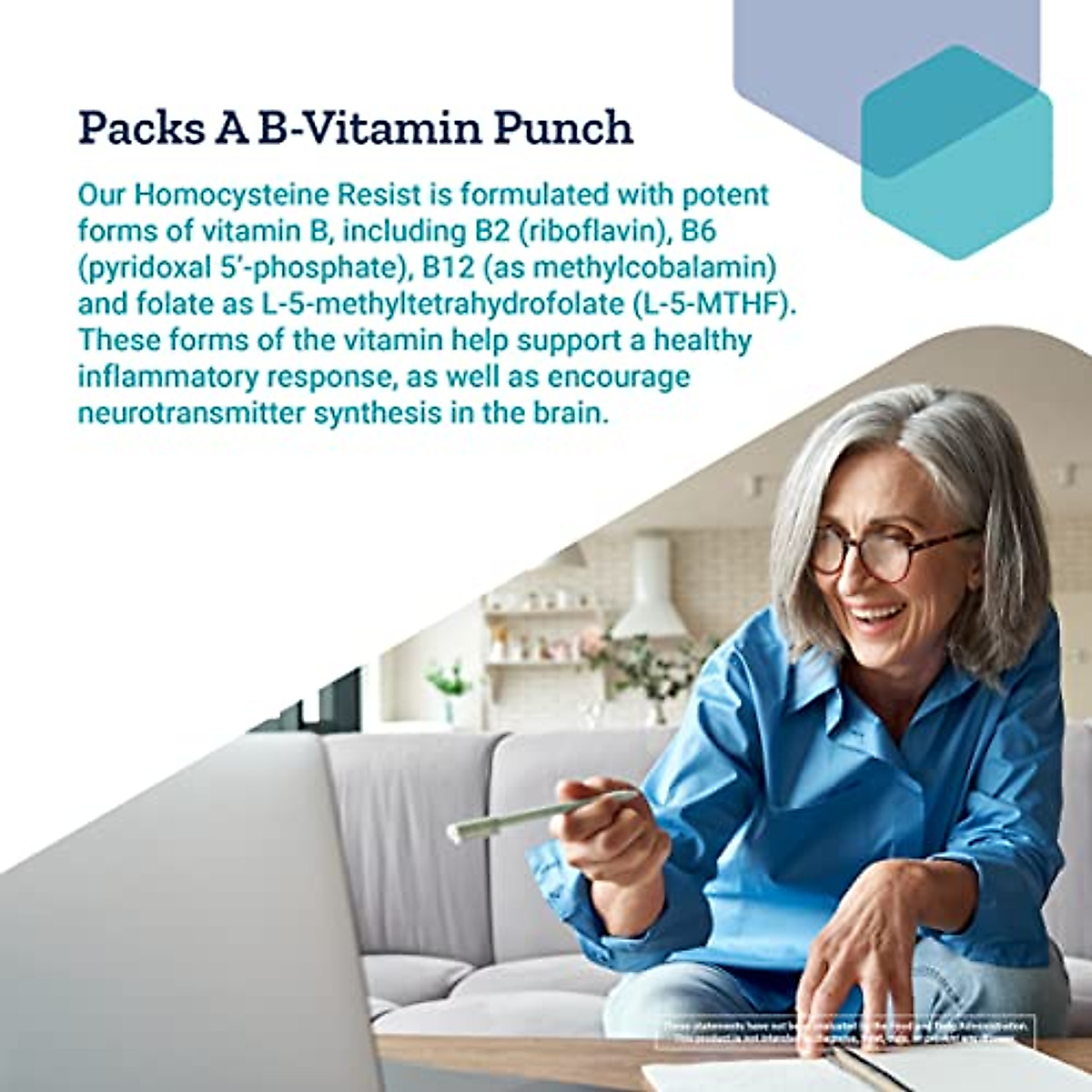 Life Extension Homocysteine Resist - For Heart & Brain, Cognitive Health Support Supplement – Vitamin B2, B6 & B12 + Folate - Once-Daily, Non-GMO, Gluten-Free - 60 Vegetarian Capsules