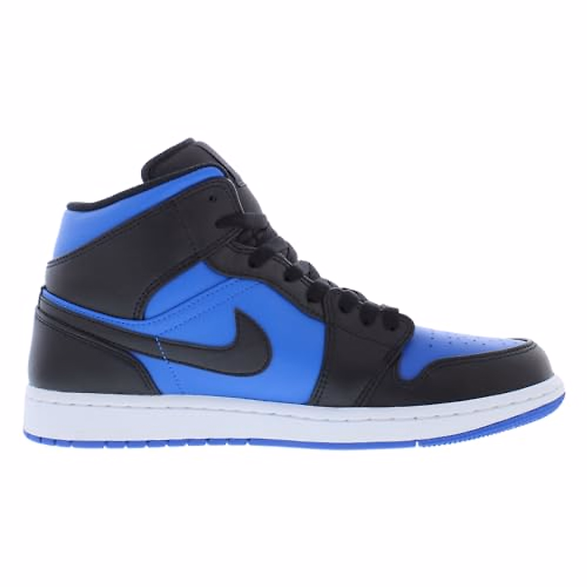 Nike Air Jordan 1 Mid Men's Shoes Black/Royal Blue-Black-White DQ8426-042 8