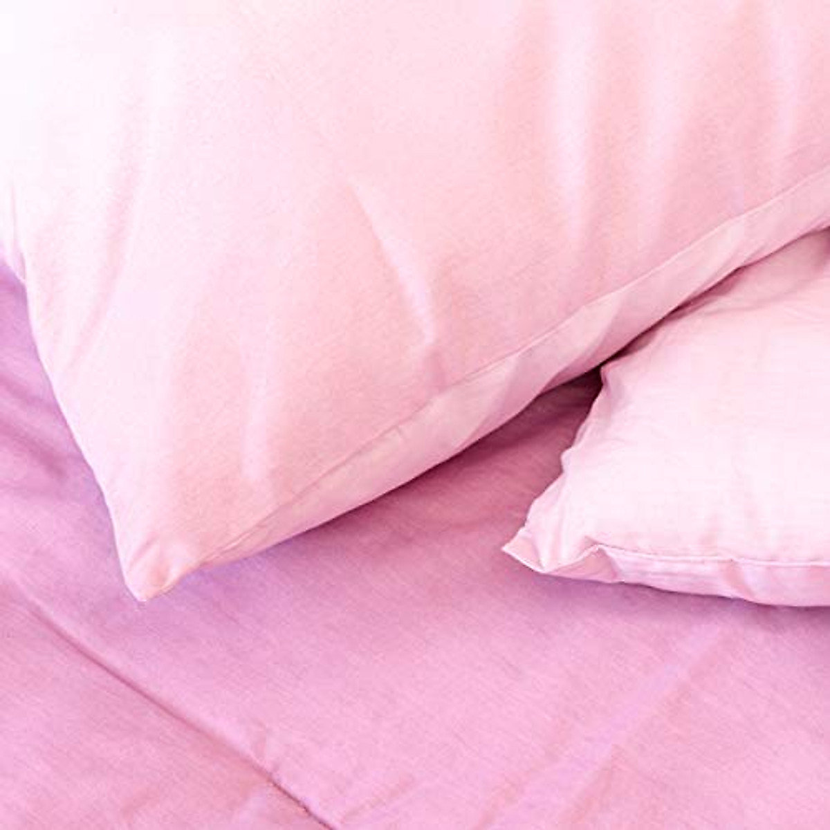 Refinery29 | Emerie Bedding Collection | Modern Reversible Luxury Ultra Soft Cotton Comforter, All Season Premium 4 Piece Set, Design for Home Hotel Décor (Full/Queen, Purple)