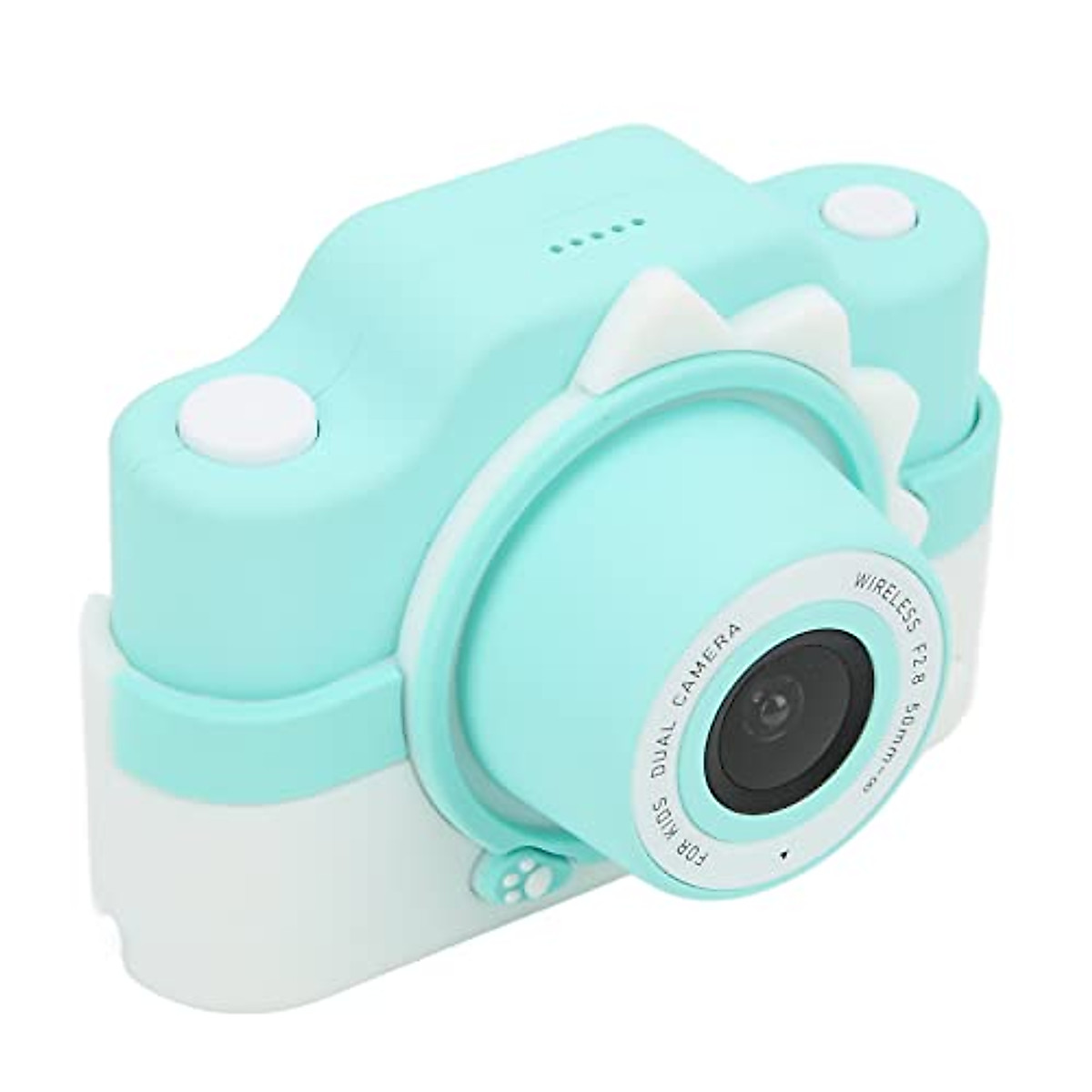 Shanrya WiFi Cartoon Camera Toy, 750mAh Rechargeable ABS Kids Digital Camera Anti Fall Portable for Gifts