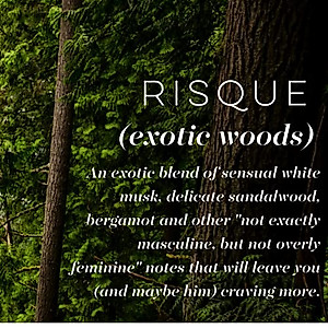 Mixologie Risque' (exotic woods) Perfume Rollerball 5 mL - Roll-On Perfume for Women