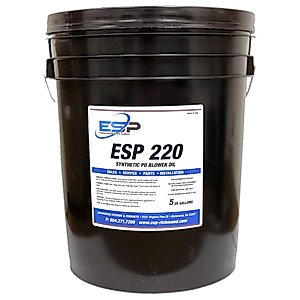 Roots and All Major Brand PD Blower Oil, ISO 220, 5 Gallon Pail, (Replacement)