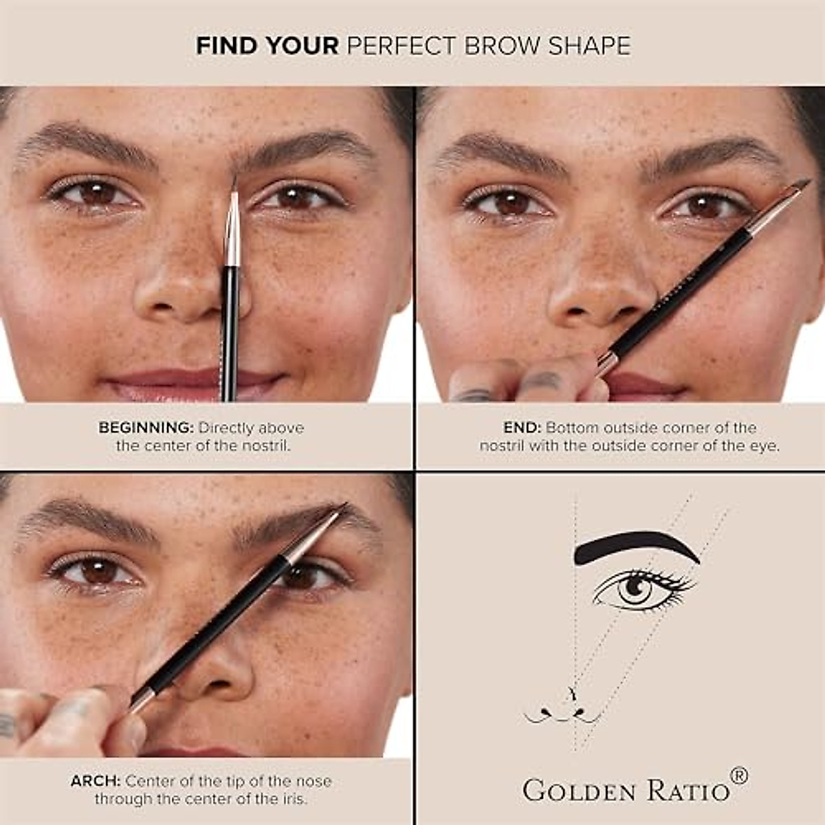 Anastasia Beverley Hills- Natural & Polished Starter Kit - Medium Brown