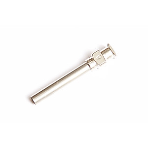 Dispense All - 12 Pack - 8 Gauge 1 Inch All Metal Blunt Tipped Dispensing Needle, Stainless Steel, Luer Lock | Refill Cartridges and Transfer Viscous Liquids Oils Glycerin Distillate Epoxy Adhesive