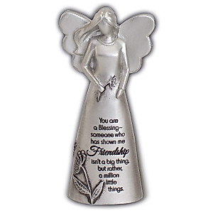Cathedral Art Abbey & CA Gift Angel Figurine - Friendship, Multicolored, One Size