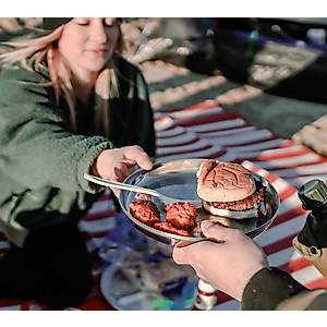 Stansport Stainless Steel Plate 9.25" (263)