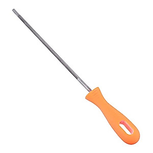 Uonlytech 1 Set Set File Swiss Pattern Rotary Burrs File Chainsaw Sharpeners Chainsaw Sharpening Kit Square Tool Drill Bit Sharpener Round Sharpener Round Files Metal Rasp Flat Plastic Grip