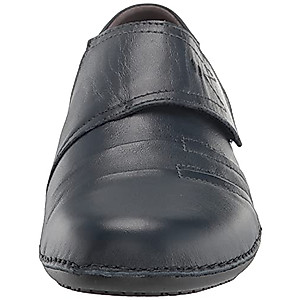 Propét Women's Calliope Loafer Flat, Navy, 12 X-Wide