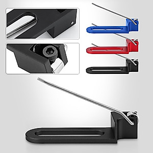 Tbest Arrow Rest for Recurve Bow,Threaded Arrow Rest Recurve Bow,Professional Aluminum Archery Recurve Bow Magnetic Arrow Rest for Right Hand(Black)