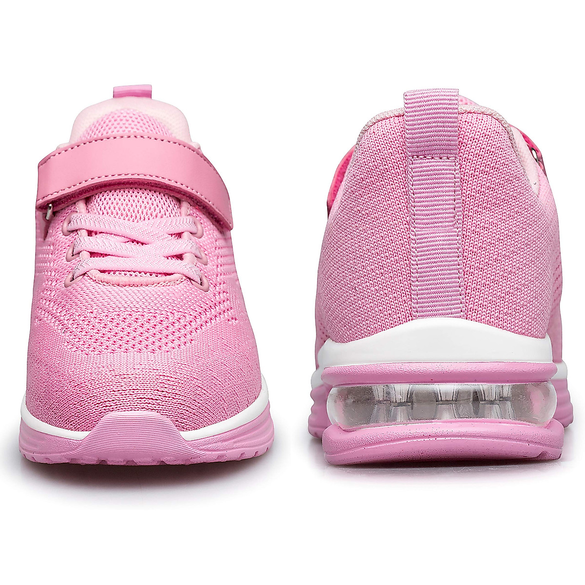 Anlarach Kids Toddler Shoes Boys Girls Athletic Running Shoes Air Cushion Sneakers for Toddler 7 Pink