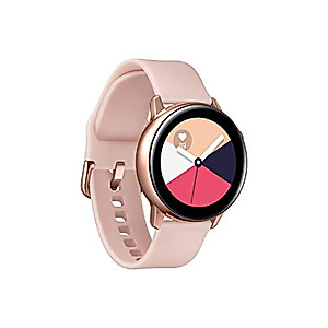 SAMSUNG Galaxy Watch Active (40MM, GPS, Bluetooth) Smart Watch with Fitness Tracking, and Sleep Analysis - Rose Gold (US Version)