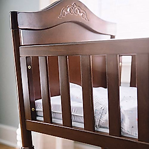 Baby Crib Mattress Bed Pad: Firm 17 X 31” Foam Bedding With Waterproof Vinyl Top