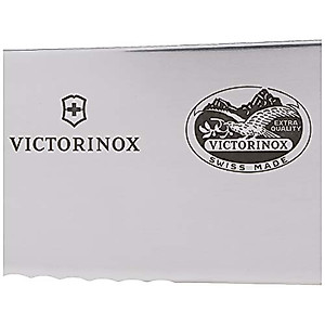 Victorinox 10-Inch Wavy/Straight Edge Sandwich Knife, Rosewood Handle