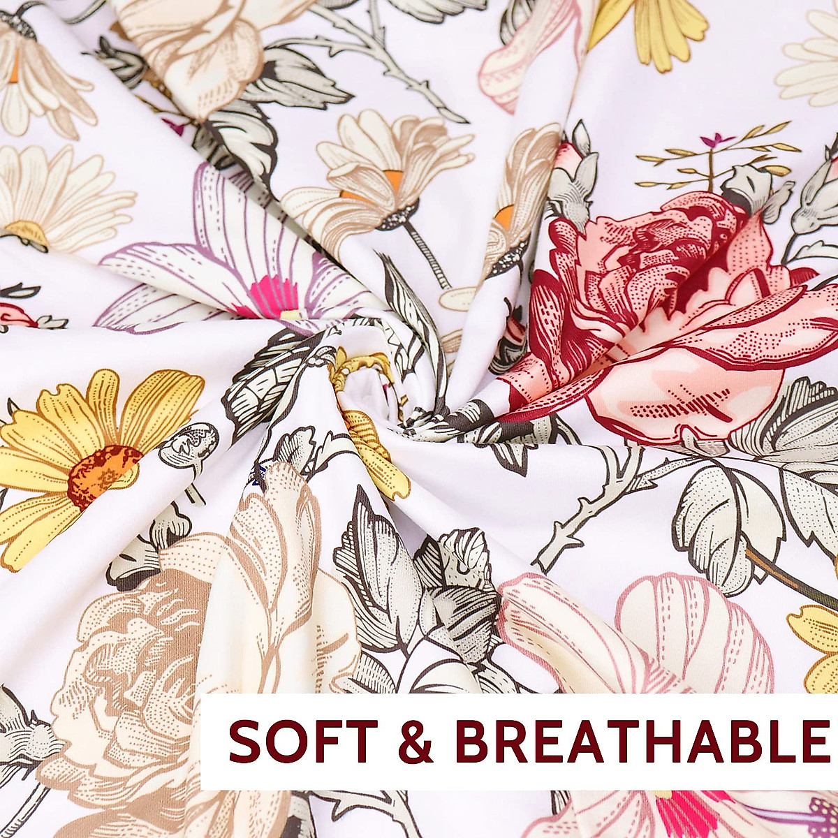 Newborn Lounger Cover for Boys Girls, Removable Cover for Infant Lounger Pillow, Soft Snug Fitted Baby Lounger Slipcover,Floral