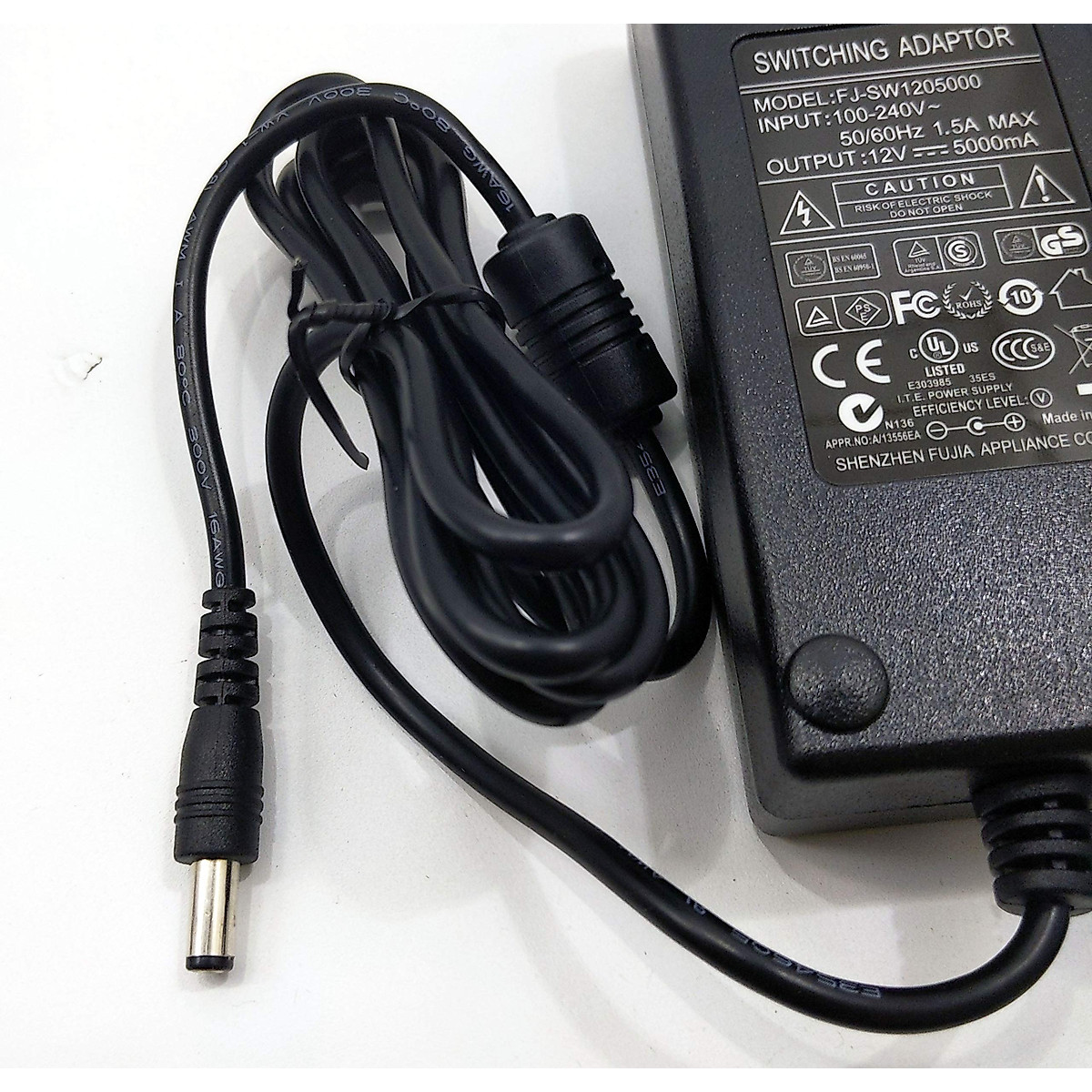 Switching Adapter FJ-SW1205000 12V 5000mA