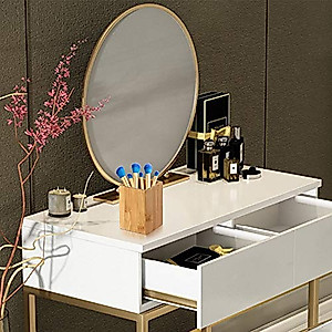 Pen Cup Holder,2 Pack Bamboo Wood Desk Pencil Holder Stand Multi Purpose Use Pencil Cup Pot Desk Accessories,Desktop Organizer Pencil Holder Ideal Gift for Office Home