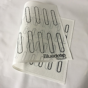 Bluedrop Eclair Baking Sheets Perforated Silicone Baking Mats For Bread Cookies Open Mesh Non Stick Oven Liner