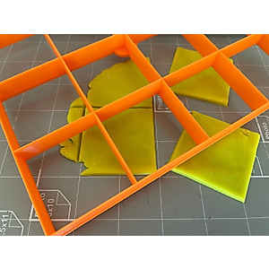 16x2 inch size squares Multi cutter (8”x8”)