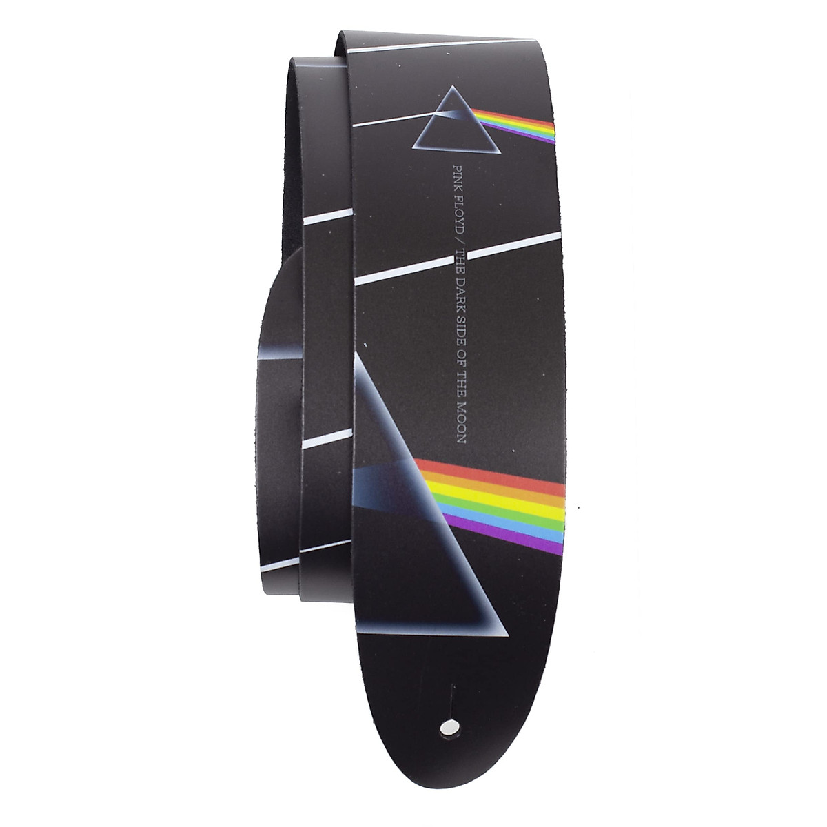 Perri's Leathers, Official Pink Floyd Licenced Leather Guitar Strap, Direct to Leather Series, Anti-Slip, Adjustable from 42.5" to 56" Inch, Compatible w/All Button Lock Systems
