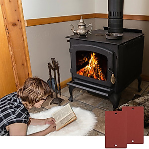 88177 Pellet Stove Ash Cleanout Cover Gasket Parts Replacement for US Stove Ashley VG5770 and Vogelzang VG5770 & VG5790 Pellet Stoves Gasket- 2 Pack